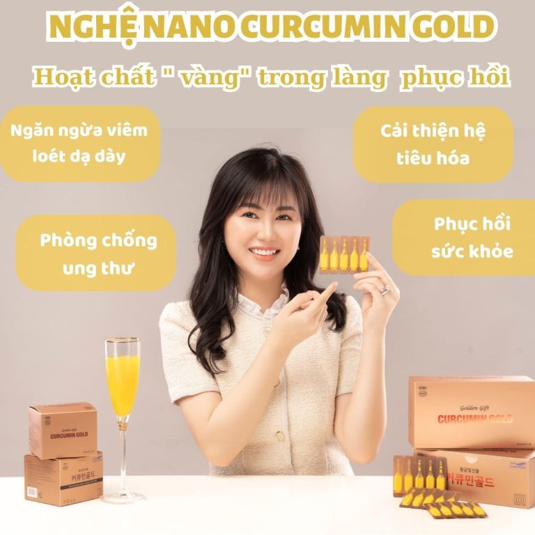 Tinh Chất Nghệ Nano Curcumin Gold SamSung Hàn Quốc [ Hộp 50 ống ...